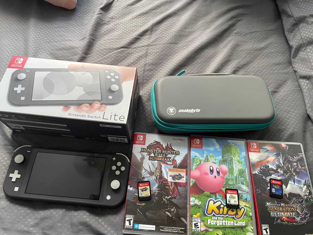 Nintendo switch lite, Video Gaming, Video Game Consoles, Nintendo on ...