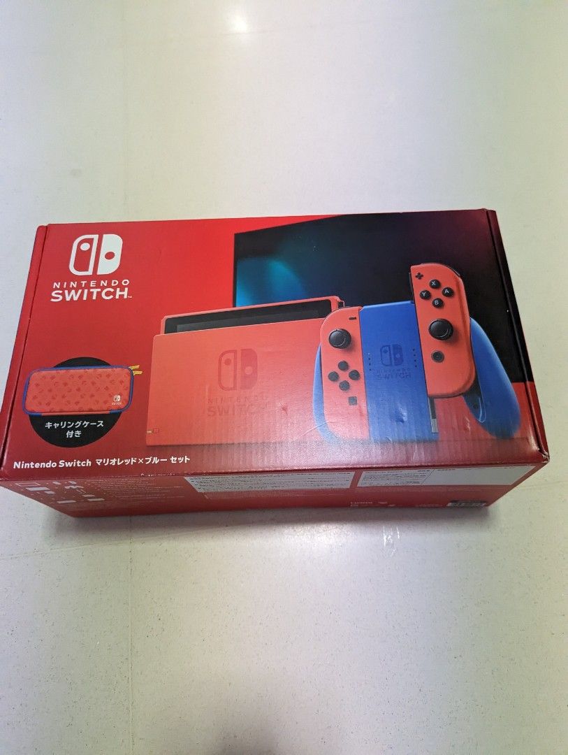 Nintendo Switch Mario console special edition rare and collector item ...