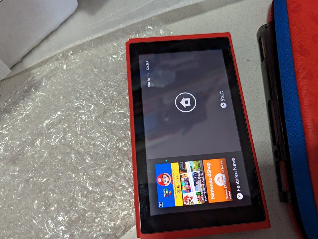 Nintendo Switch Mario console special edition rare and collector item ...