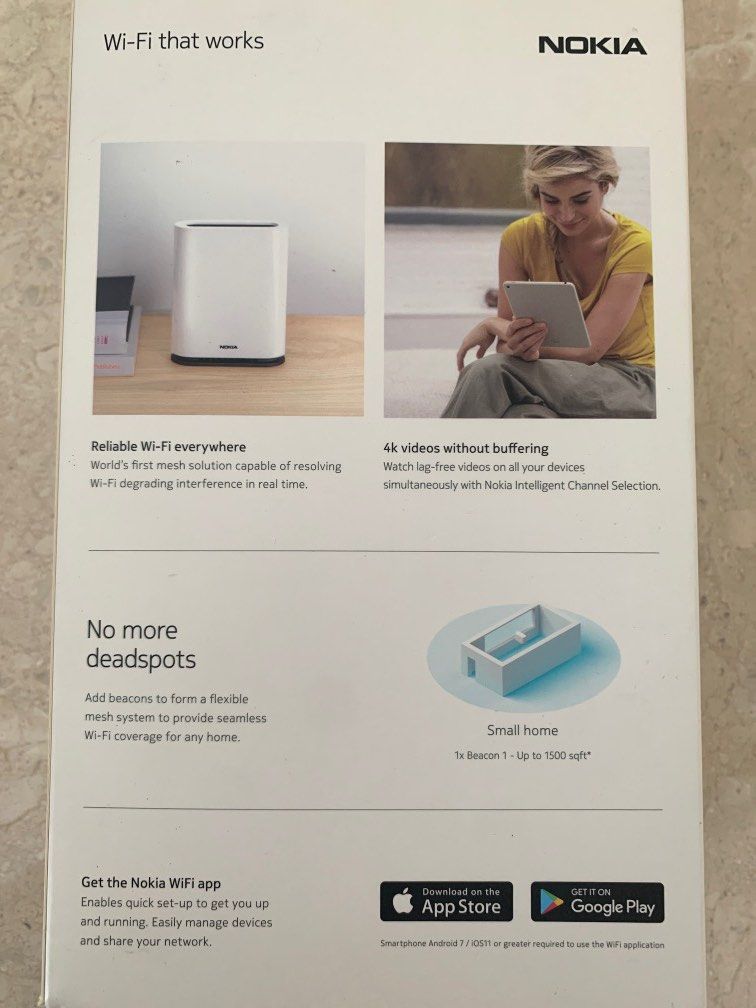 Nokia Router Extender for 4k video, Computers & Tech, Parts ...
