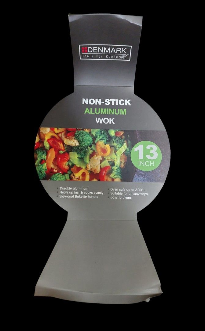 Non-Stick Aluminum Wok (DenMark) on Carousell