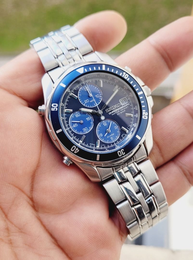 NOS Seiko Prospex Gen 2 Speedmaster Navy Dial Full SeT JDM Made in ...