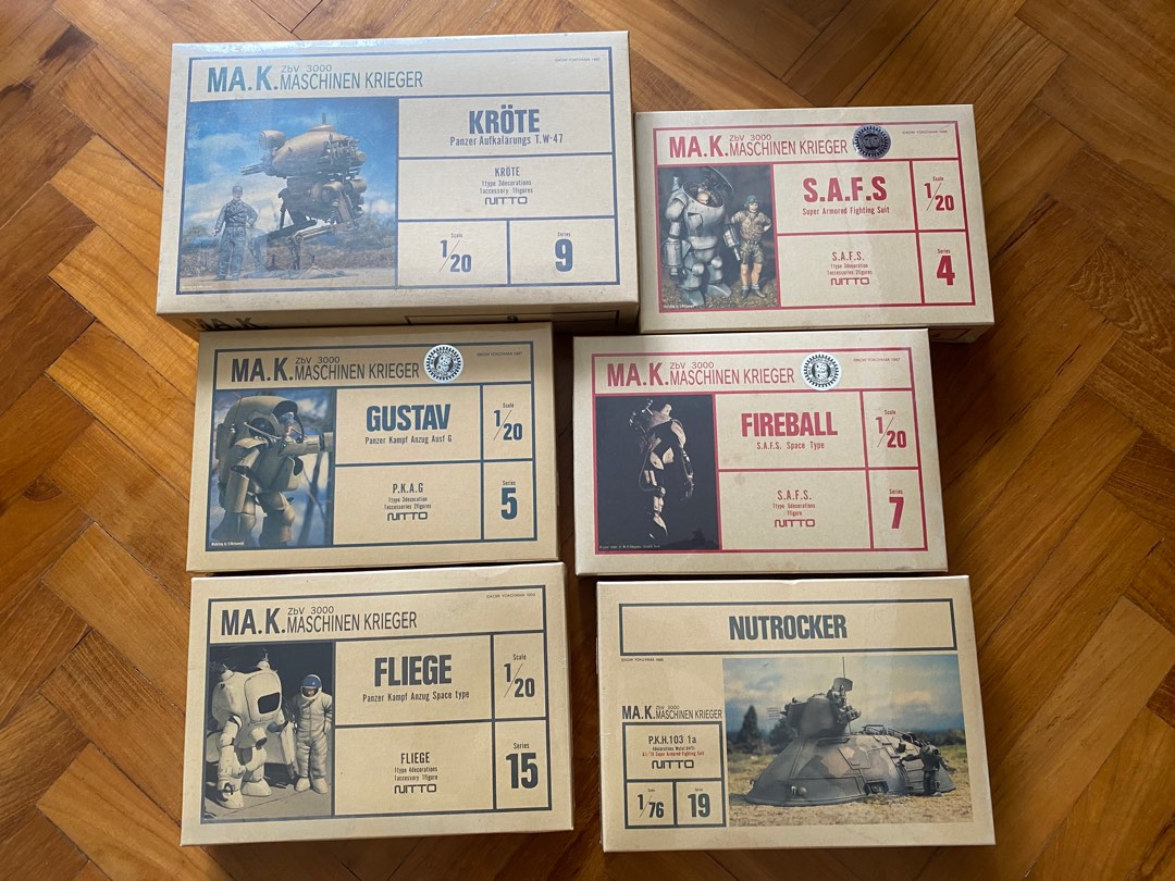 Nitto plastic models, Hobbies & Toys, Toys & Games on Carousell