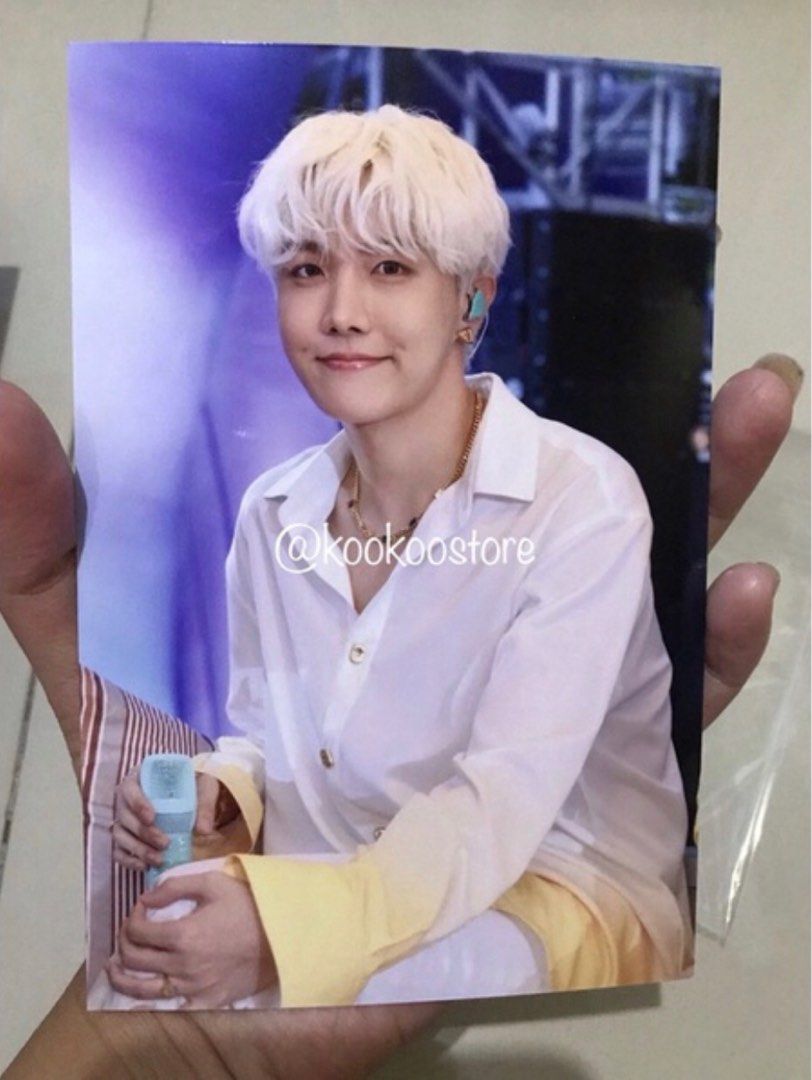 OFFICIAL BTS Jhope 4x6 Photocard Muster 2021 Bluray, K-Wave di Carousell