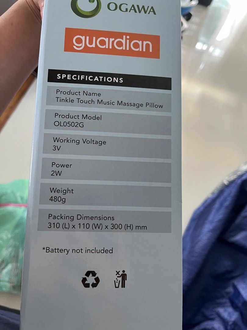 Ogawa Tickle Touch Neck Massager, Health & Nutrition, Massage Devices on Carousell