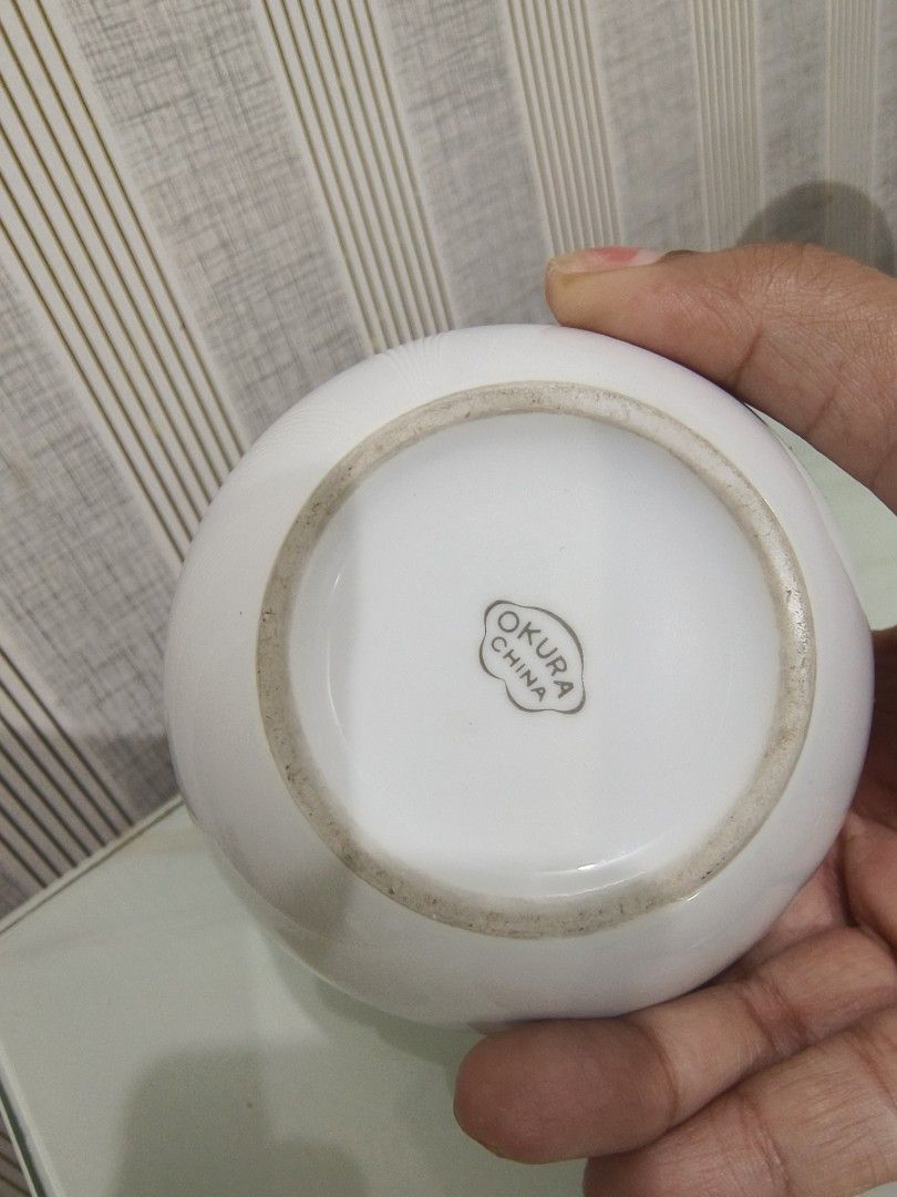 OKURA CHINA DISH WITH LID, Furniture & Home Living, Kitchenware ...