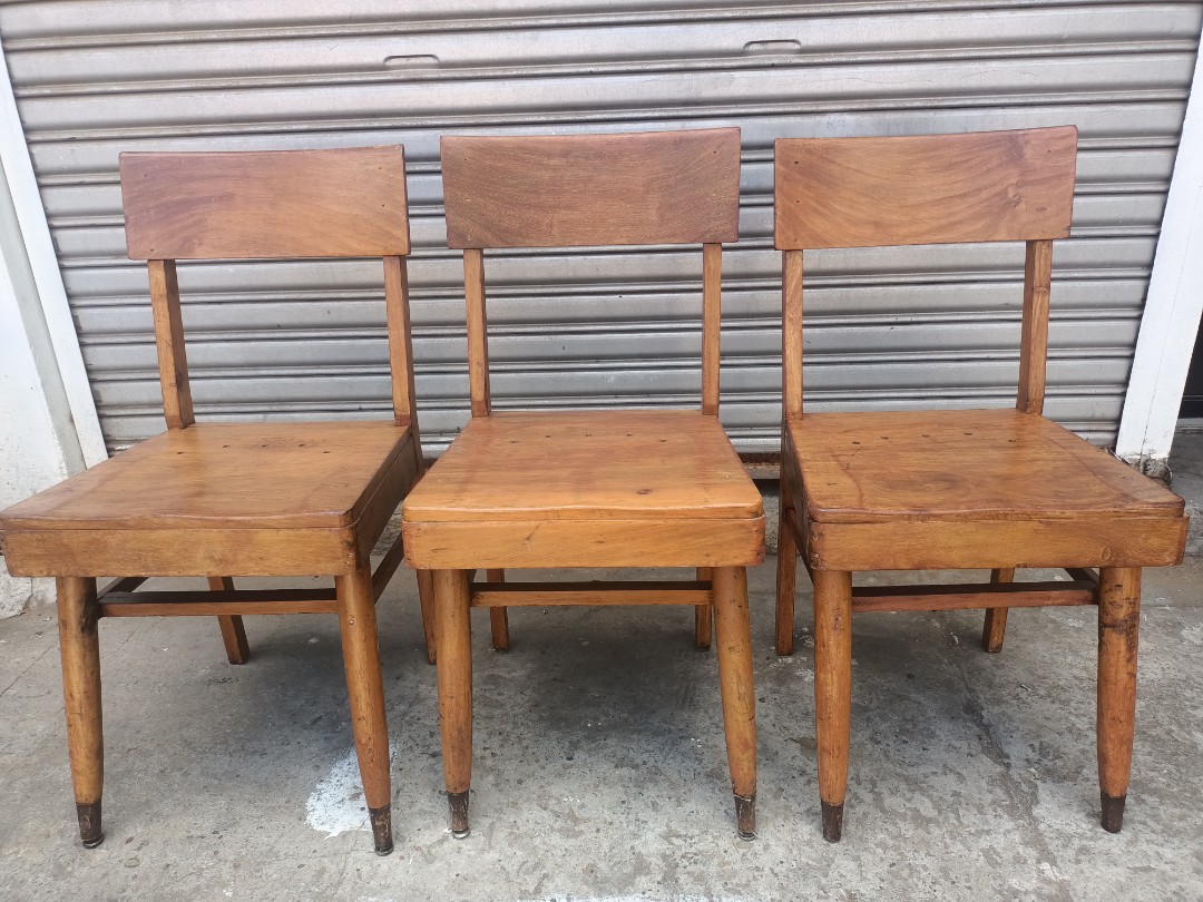 Old Mid Century Narra Chair on Carousell