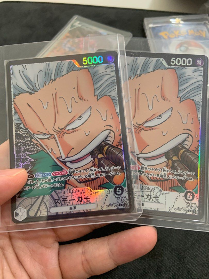 One Piece OP-02 Smoker leader, Hobbies & Toys, Toys & Games on Carousell