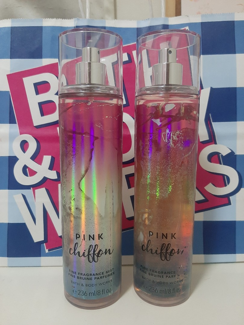 Original BBW Pink Chiffon Mist on Carousell