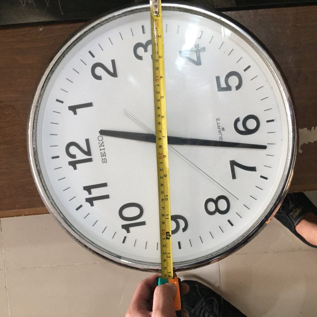 ORIGINAL ROUND CITIZEN QUARTZ CLOCK NO ISSUE AND ITS WORKING, Furniture ...