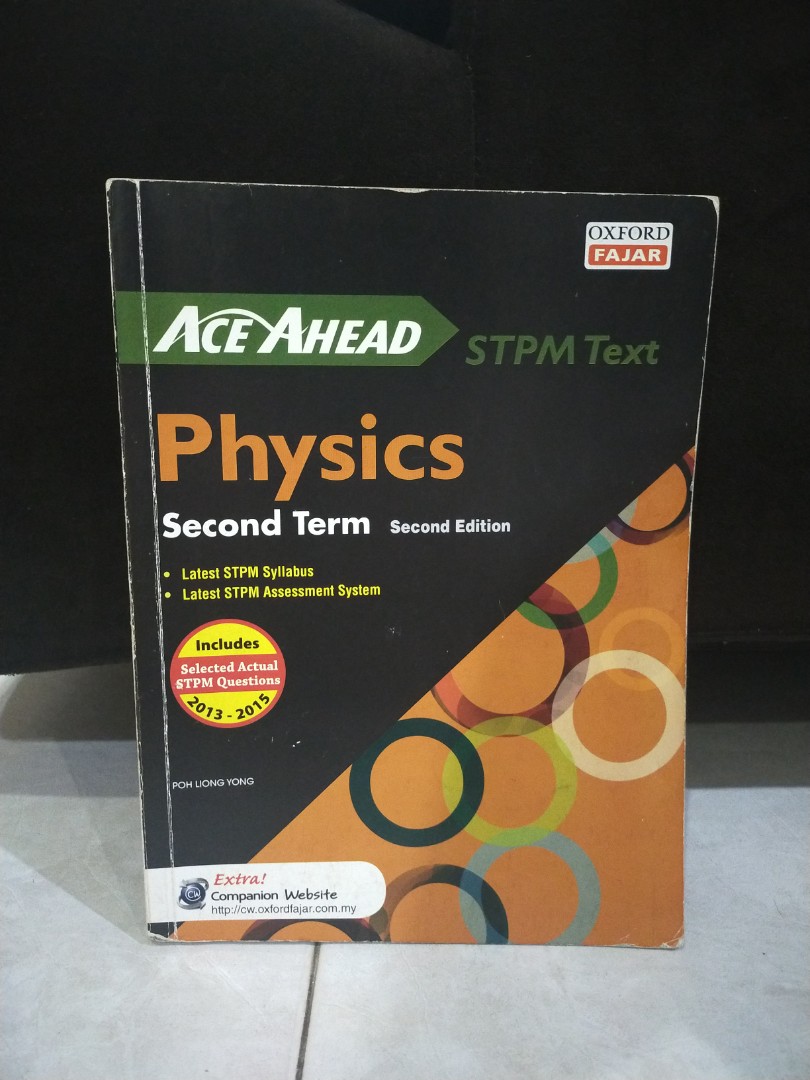 Oxford Fajar STPM Physics 2nd Term 2nd edition, Hobbies & Toys, Books ...