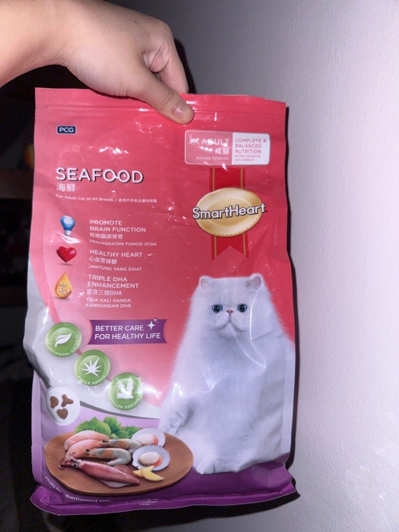PCG smartheart seafood 1.2kg, Pet Supplies, Pet Food on Carousell