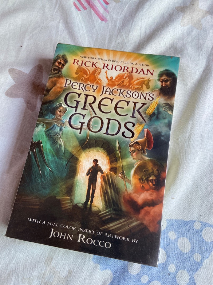 Percy Jackson Greek Gods by Rick Riordan (250php) and Hoot by Carl ...