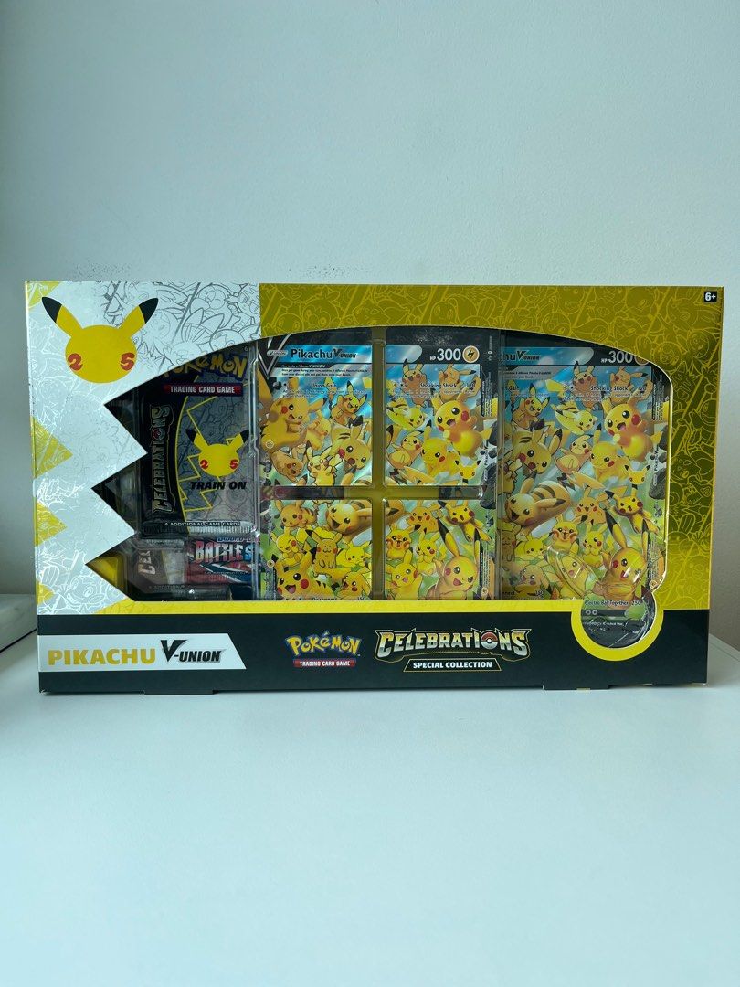 Pokemon Celebrations V Union Pikachu 25th Anniversary Special ...