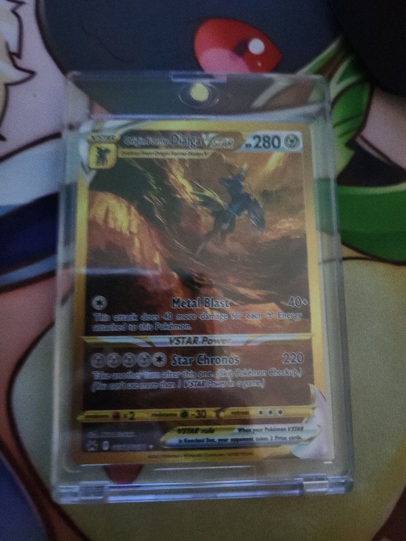 Pokemon card Dialga Gold vstar, Hobbies & Toys, Toys & Games on Carousell