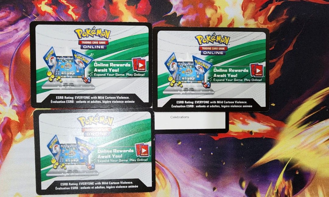 Pokemon online code card - 25th Celebrations, Hobbies & Toys, Toys ...