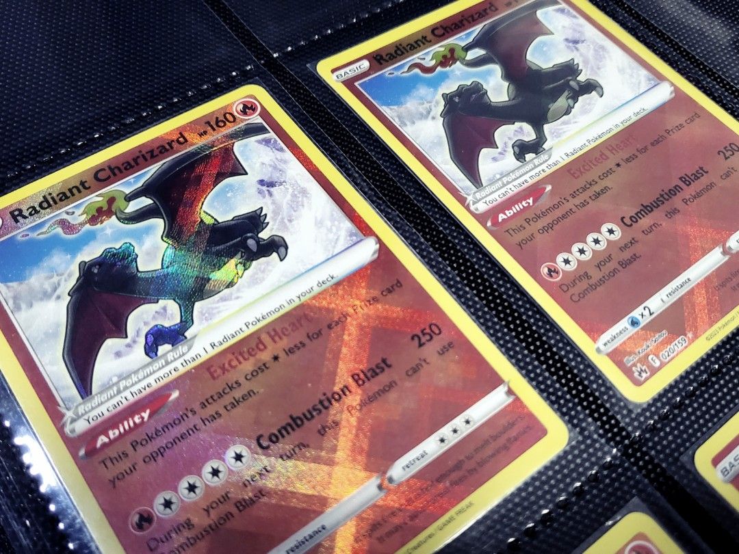 Pokemon Radiant Charizard Crown Zenith, Hobbies & Toys, Toys & Games on ...