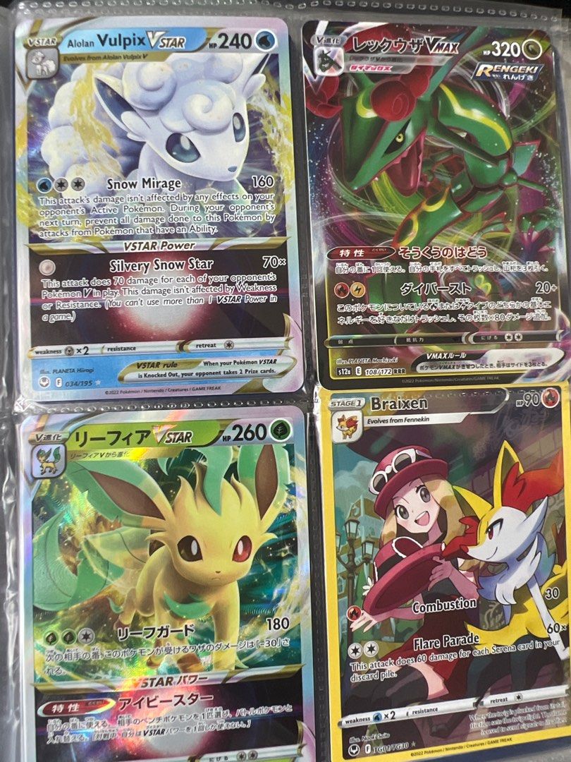 Pokémon cards Charizard/MEW/UPC Collection, Hobbies & Toys, Toys ...