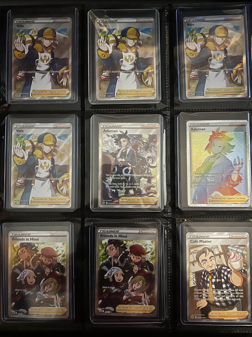 Trainers Volo/Adaman/Friends in Hisui/Cafe Master/Milo/Chili & Cilan ...