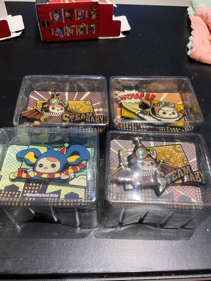 Popmart Magnetic Badges - pucky, Hobbies & Toys, Toys & Games on Carousell