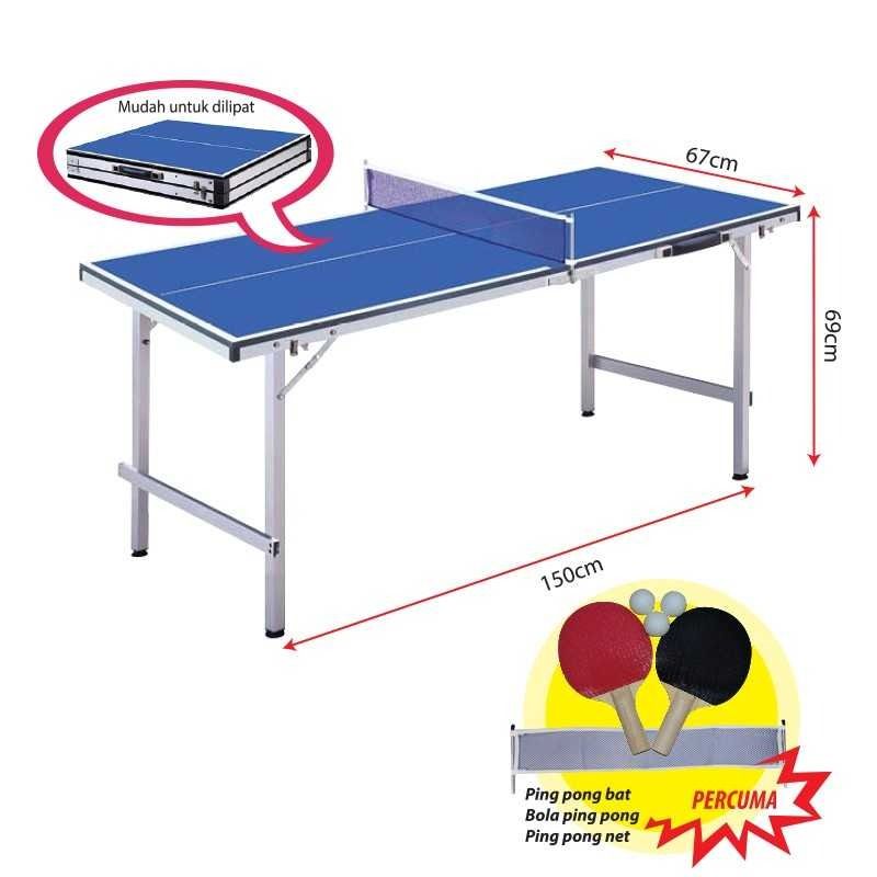 Portable & Foldable Table Ping Pong, Sports Equipment, Other Sports ...
