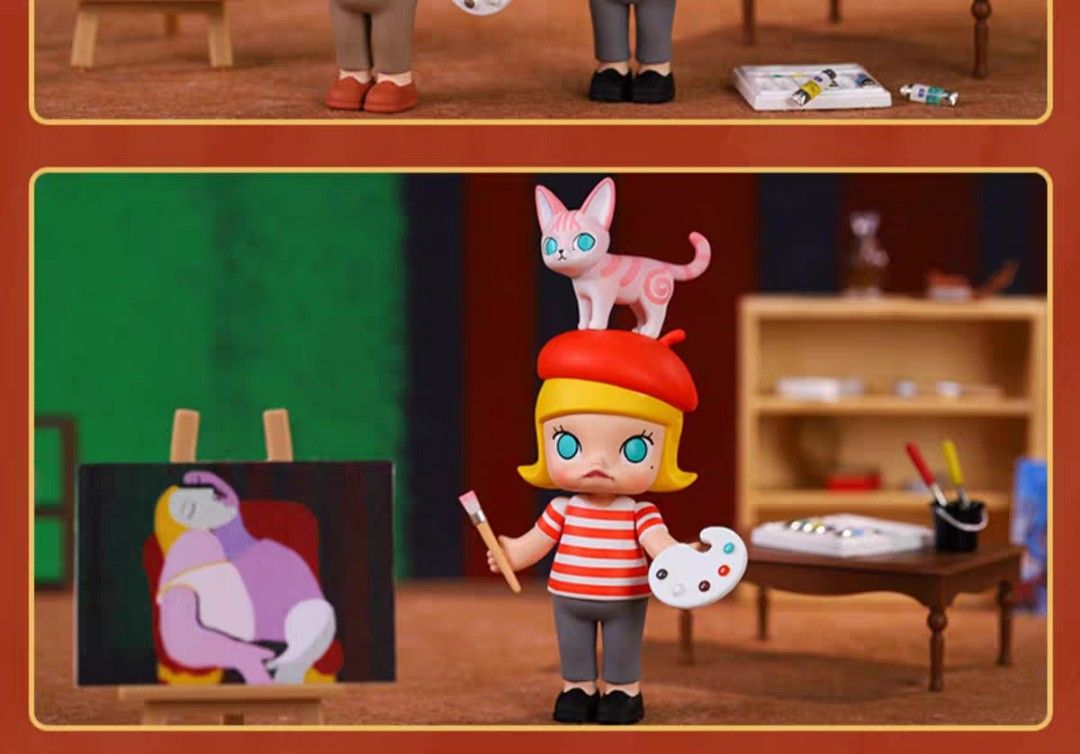 Preorder (Confirmed Design) - Pop Mart popmart Molly Journey To the ...