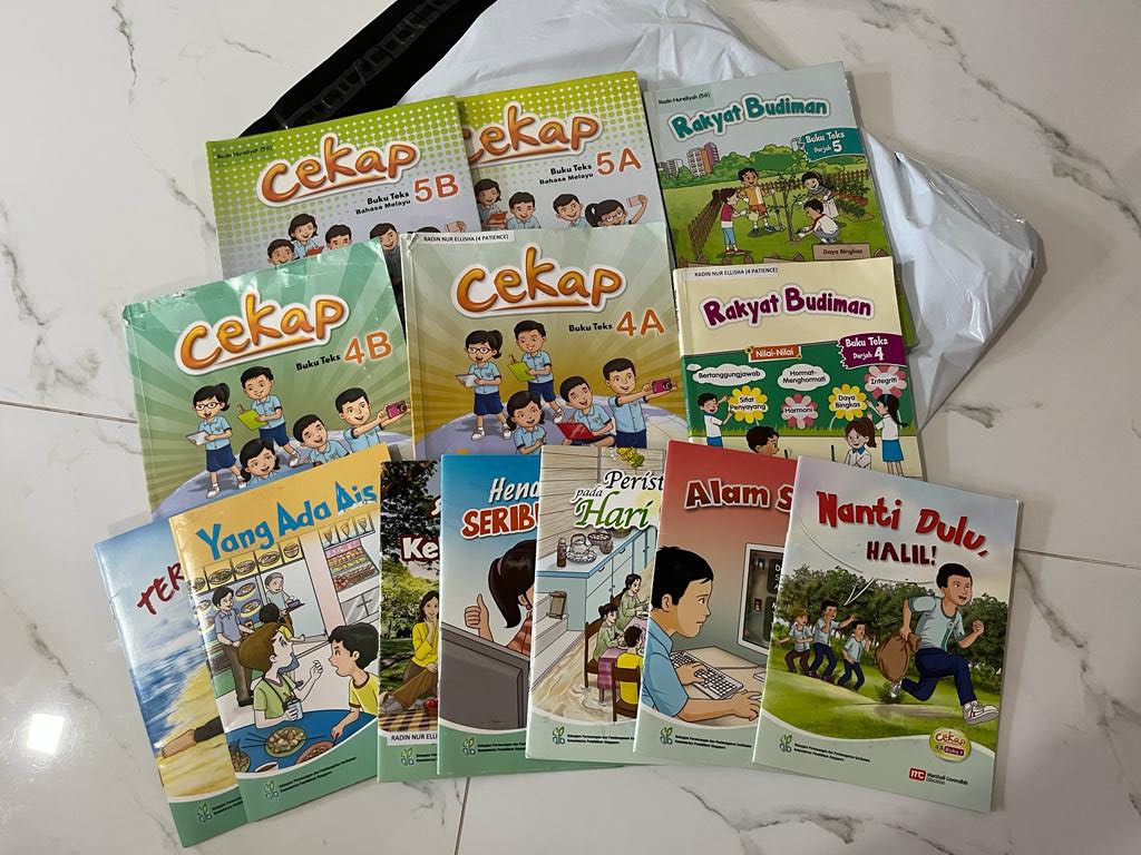 Primary 4 & 5 Malay textbook, Hobbies & Toys, Books & Magazines, Textbooks on Carousell