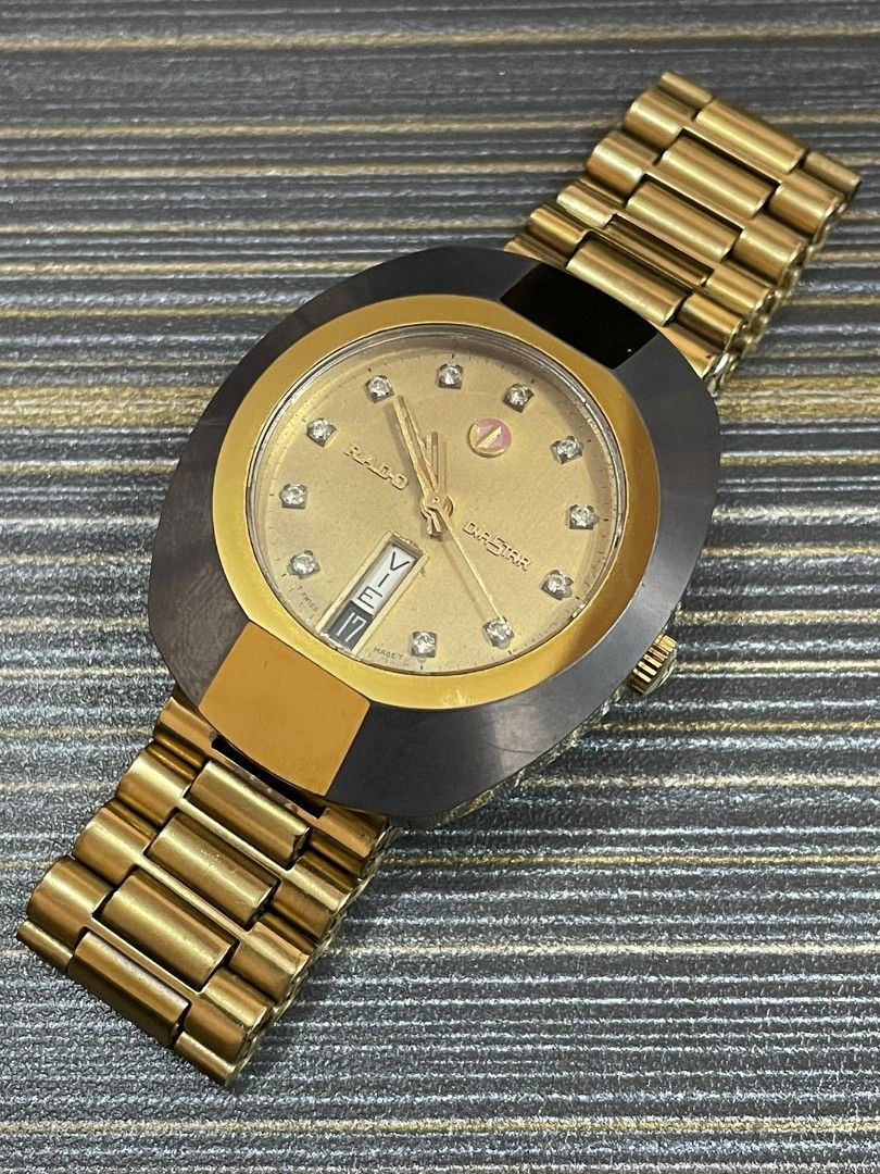 Rado Diastar Rare two tone, Luxury, Watches on Carousell