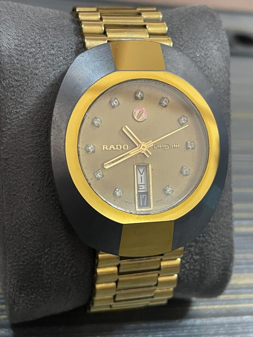 Rado Diastar Rare two tone, Luxury, Watches on Carousell