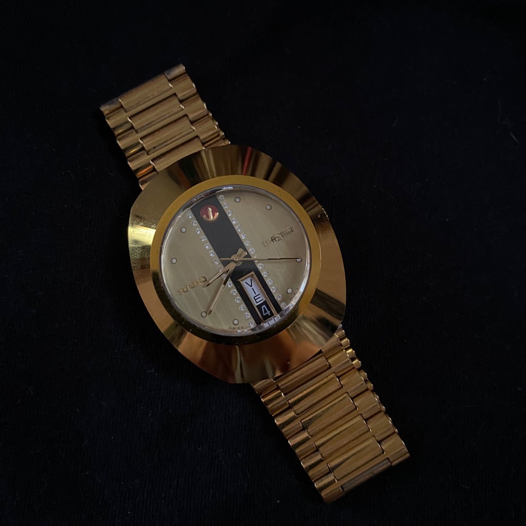 RADO The Original Automatic Gold Dial Men's Watch on Carousell