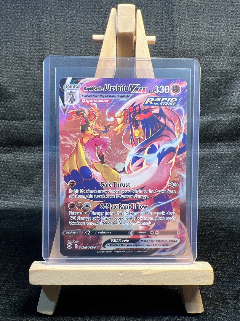 Rapid Strike Urshifu Vmax Pokemon Brilliant Stars TG21/TG30, Hobbies ...