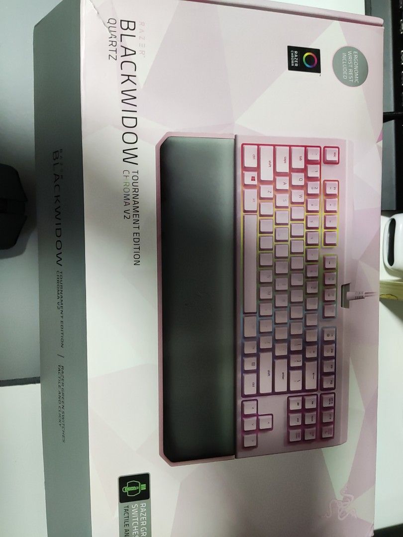 Razer Blackwidow Quartz, Computers & Tech, Parts & Accessories ...