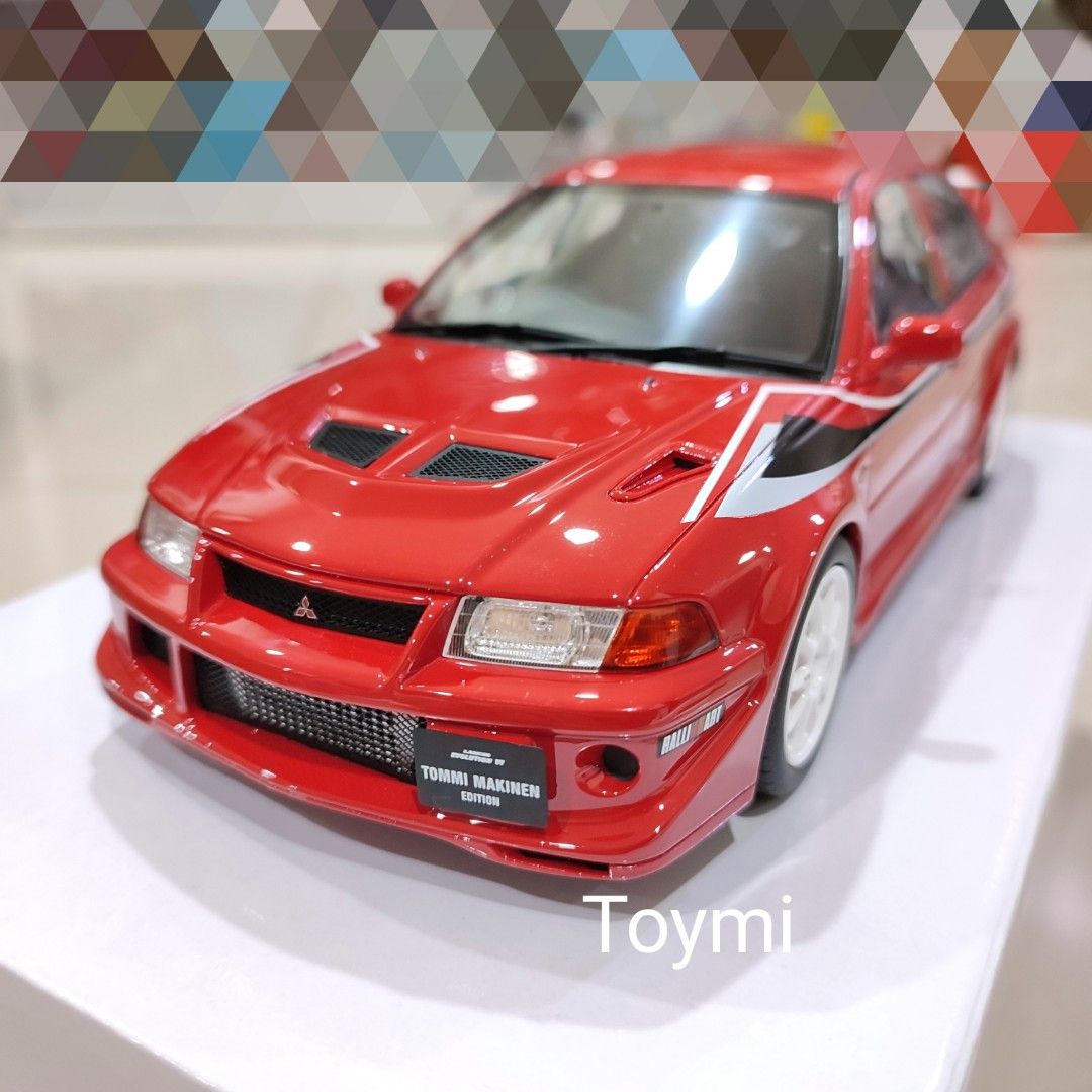 Ready stock 1/18 Otto Mitsubishi Lancer Evolution 6 TME Tommi Makinen ...
