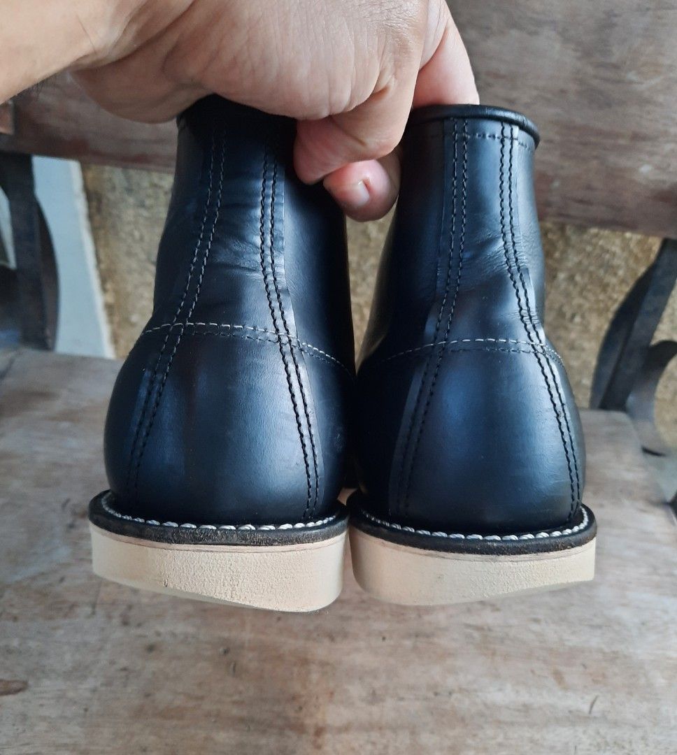 Red Wing 8130 Black Moc Redwing, Men's Fashion, Footwear, Boots on ...