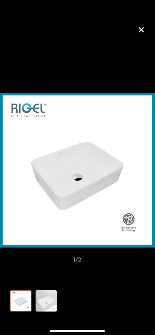 Rigel basin, Furniture & Home Living, Bathroom & Kitchen Fixtures on ...