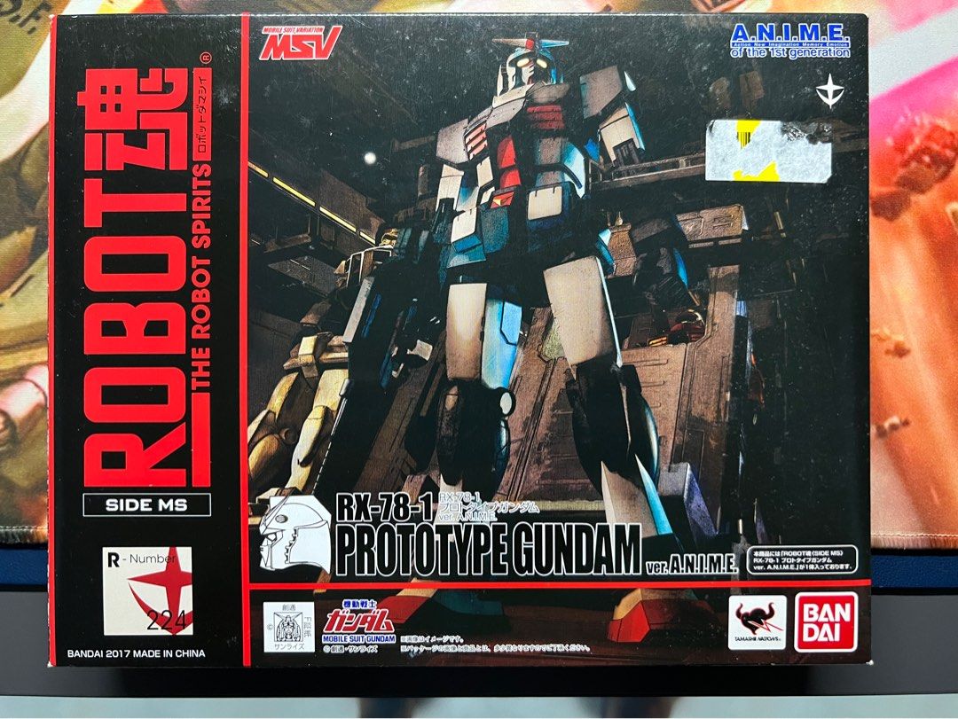 Robot Spirits RX78-1 Prototype Gundam, Hobbies & Toys, Toys & Games on ...