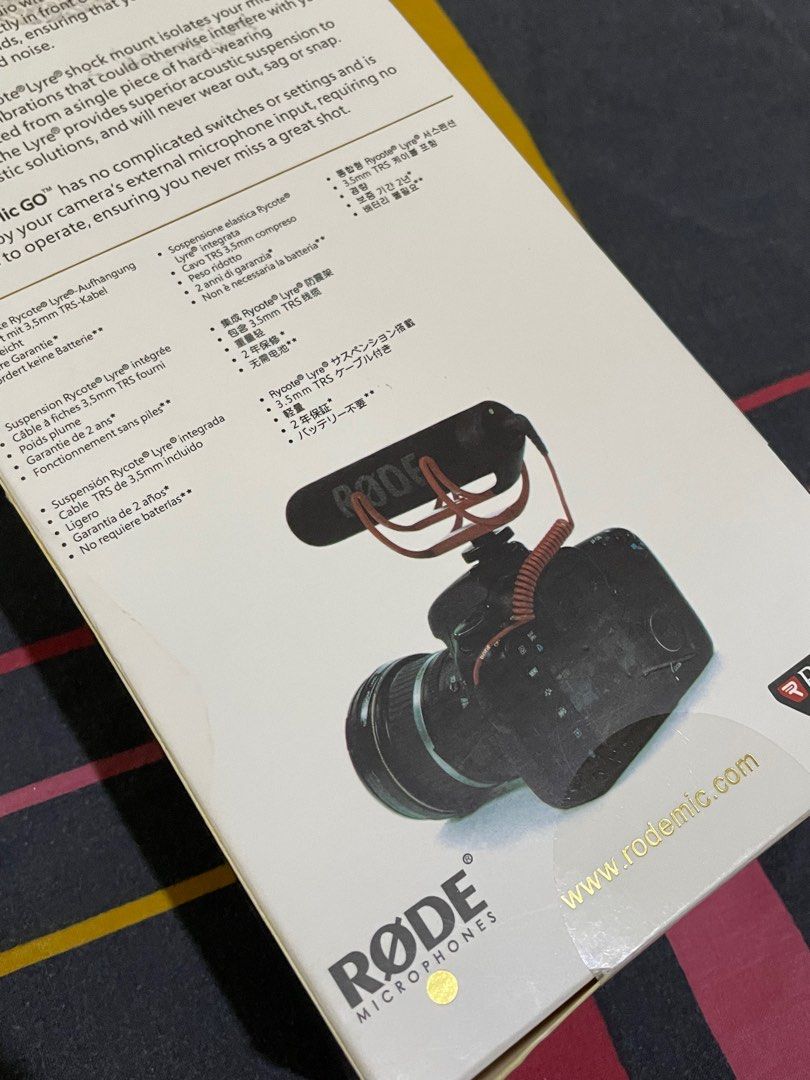 RODE MICROPHONE, Audio, Microphones on Carousell