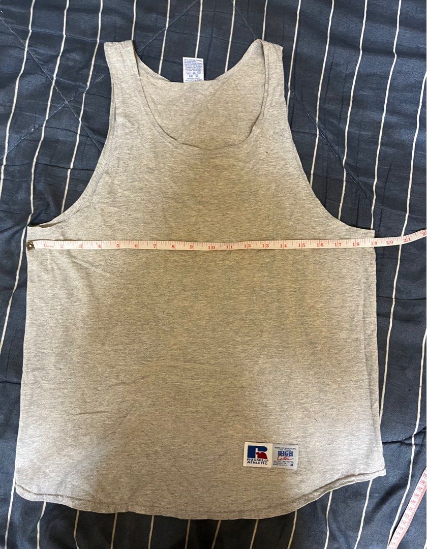 Russell singlet, Men's Fashion, Tops & Sets, Tshirts & Polo Shirts on ...