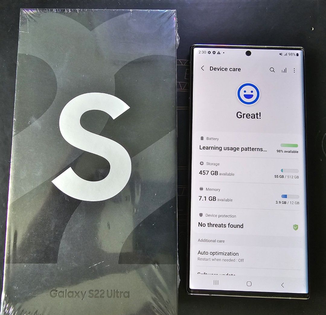 Samsung S22 Ultra 12/512gb (White), Mobile Phones & Gadgets, Mobile ...