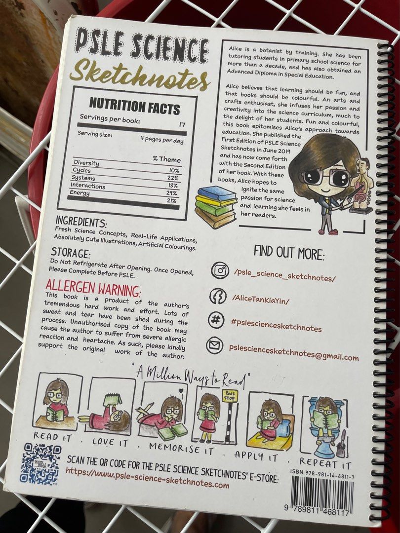 Science sketchnotes for PSLE, Hobbies & Toys, Books & Magazines ...