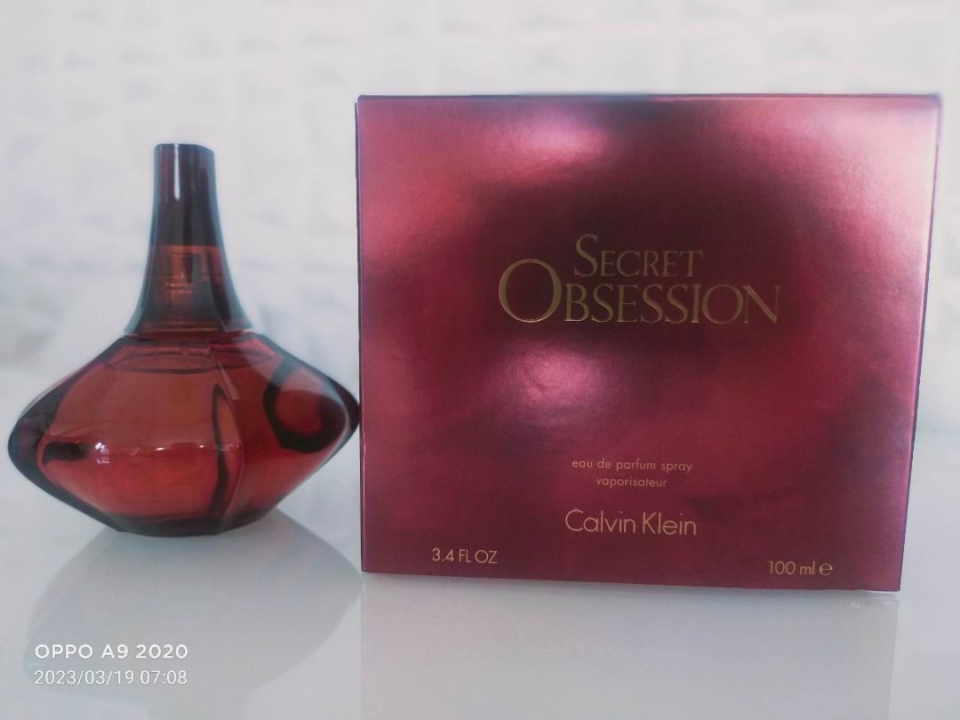 Secret Obsession Calvin Klein for women 100ml edp, Beauty & Personal ...