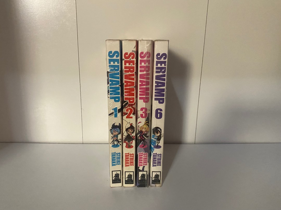 Servamp manga vols 1-3,6, Hobbies & Toys, Books & Magazines, Comics ...
