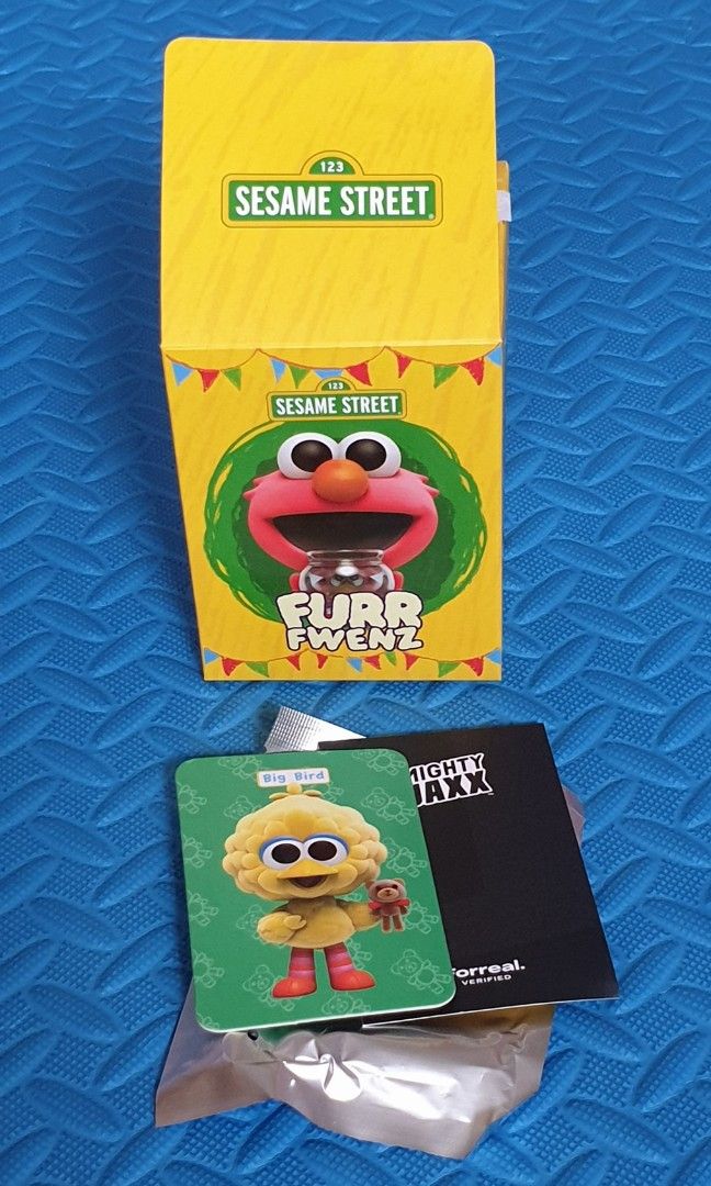 Sesame Street Furr Fwenz Blind Box Elmo, Cookie Monster, Big Bird ...