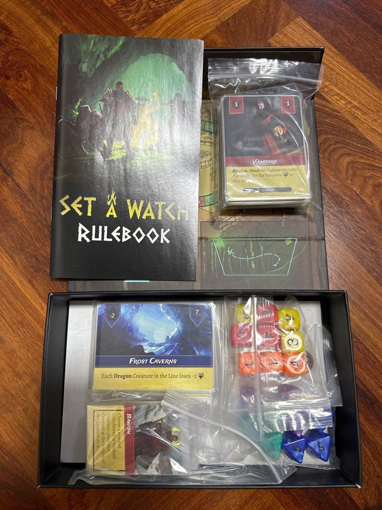 Set a watch board game, Hobbies & Toys, Toys & Games on Carousell
