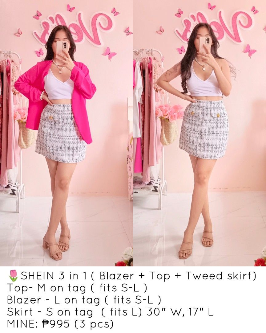 Shein pink coordinates on Carousell