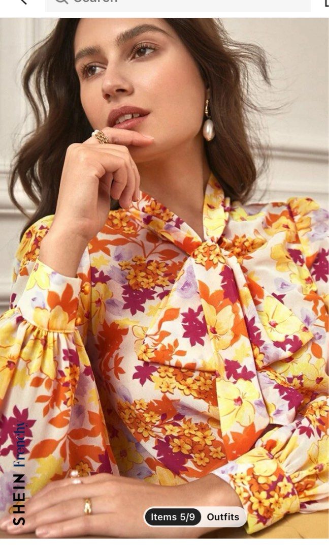 Shien, Women's Fashion, Tops, Blouses on Carousell