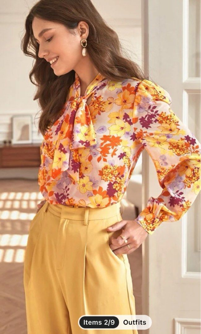 Shien, Women's Fashion, Tops, Blouses on Carousell