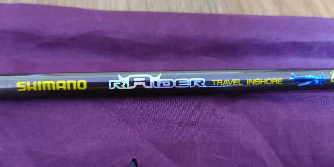 Shimano Raid Travel 633 Barra Spin rod, Sports Equipment, Fishing on ...