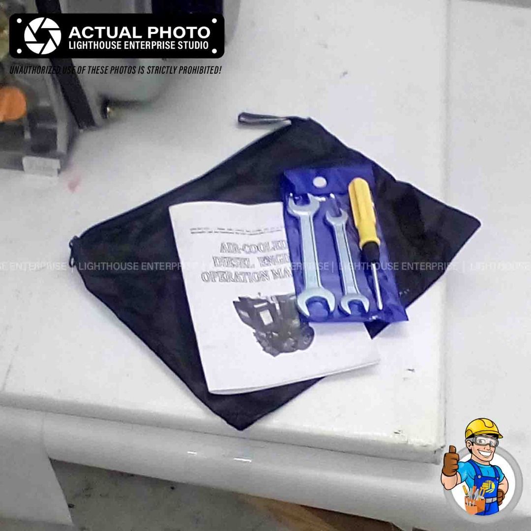 SHINMAX Air-cooled Diesel Engine 7.5HP 1800rpm Low Speed Recoil Start ...