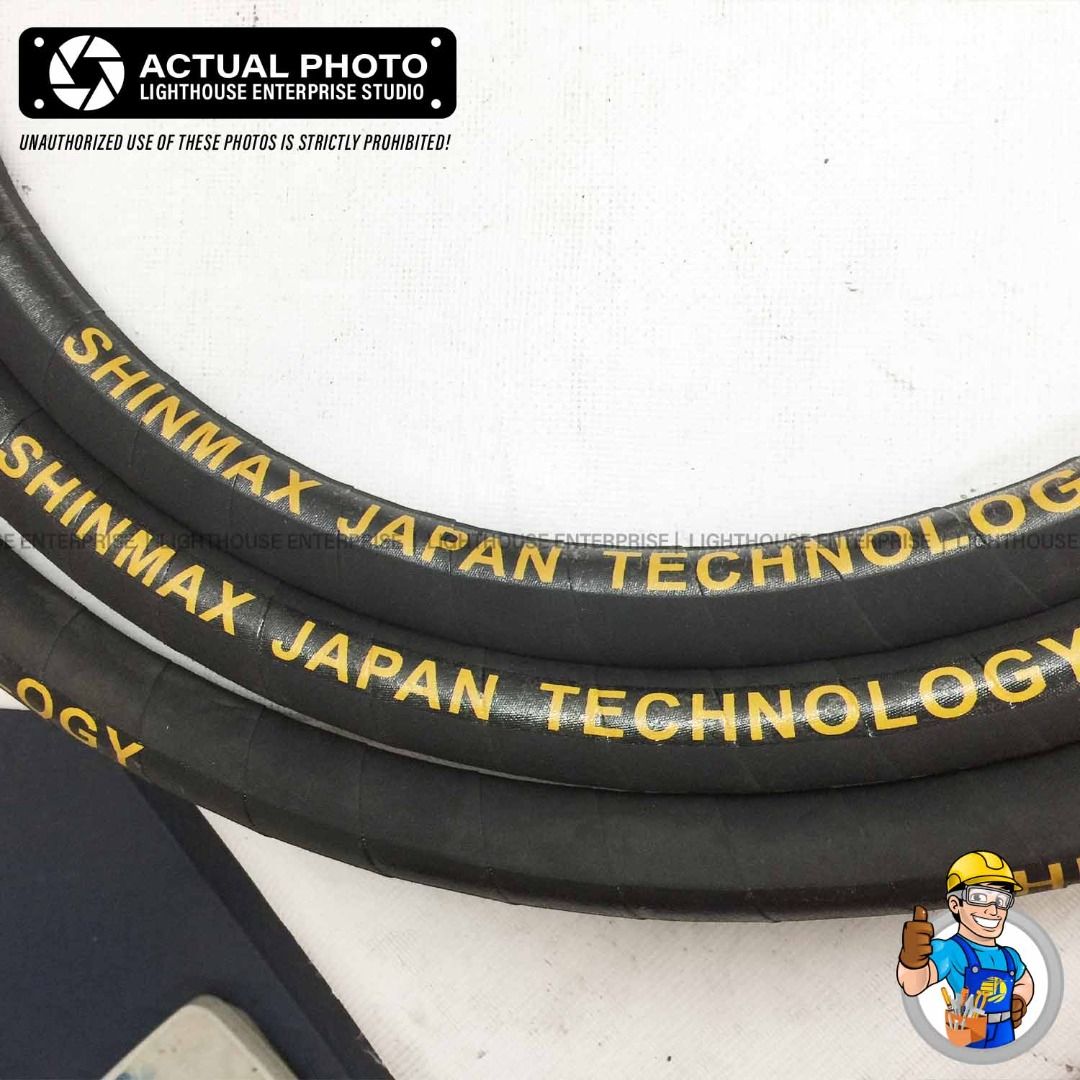 SHINMAX Japan 1-1/2" 38mmx6m Concrete Vibrator Hose / Concrete Vibrator ...